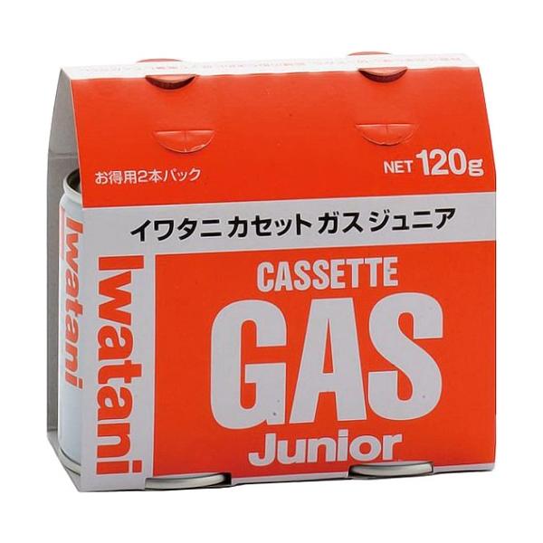 メーカー：イワタニJAN：4901140 909160型番：CB-JR-120P■商品説明■●持ち運びにも便利な小型カセットガス小型タイプのカセットこんろやジュニアコンパクトバーナーなどに使えるカセットガスジュニア2本組です。●安心のブラン...