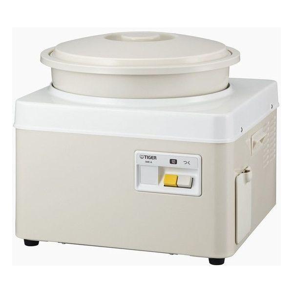 メーカー：タイガーJAN：4904710436257型番：SME-A541WL■商品説明■●「つく」専用餅つき機。■仕様■・サイズ(約):幅43.2×奥行41.2×高さ37.0cm・重量:約10.3kg・AC:100V・消費電力:270W・...