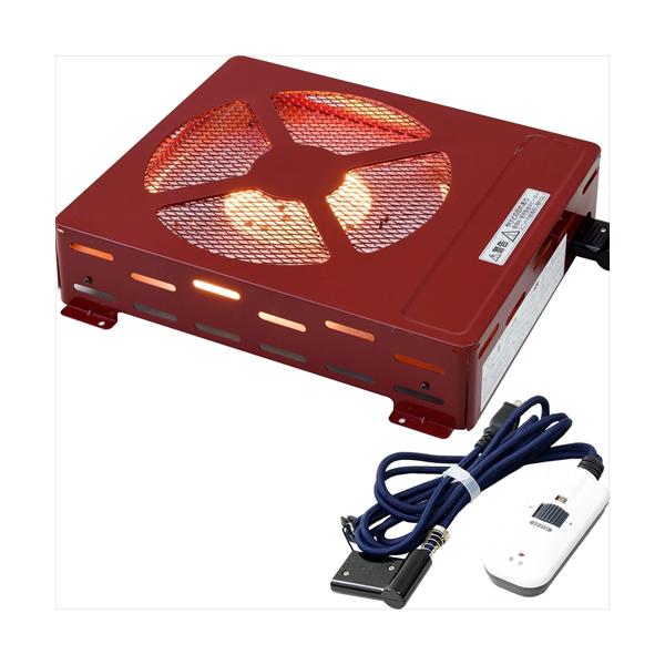 メーカー：メトロ電気工業JAN：4948309102291型番：MH-604RE(DB)■商品説明■●手元で温度調節ができる電子コントローラー付き●本体には温度ヒューズ、電源コードには電流ヒューズを内蔵し、念には念を入れた二重の安心設計■仕...