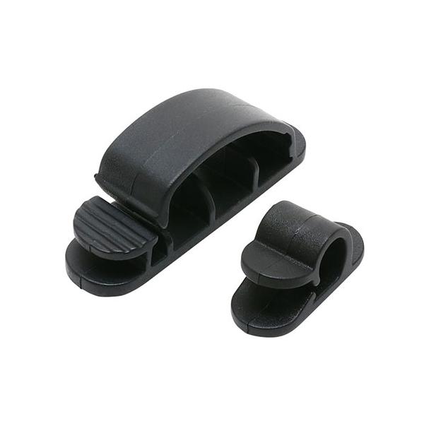 ケーブルの配線をスッキリ! 最大8mm径のケーブルまで対応