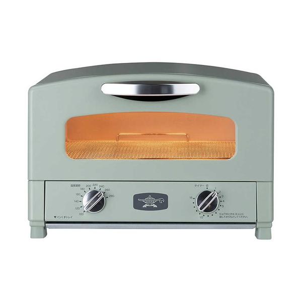 メーカー：日本エー・アイ・シーJAN：4962365070806型番：AET-GS13D(G)■商品説明■●特許技術「グラファイトヒータ」搭載で、発熱するまでの時間はたったの0.2秒。●焼き網を持ち上げることができるので、扉まわりに溜まりや...