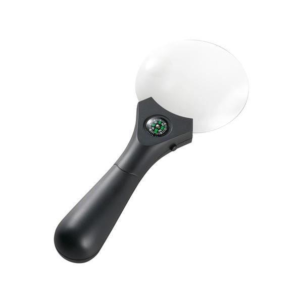 メーカー：オームJAN：4971275817616型番：LH-M10HL90A■商品説明■●光学レンズにより約3倍、約4.5倍 （サブレンズ）に拡大されます●大型レンズなのに軽量約85g（電池除く）、また持ち手はラバー仕上げで持ちやすい●L...