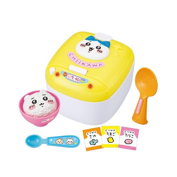 メーカー：ジョイパレット商品名：ちいかわ むちゃうま たきたてすいはんきセットJAN：4975201331894■商品説明■大人気キャラクター「ちいかわ」の世界観を楽しめる、かわいい炊飯器あそびができるセットです。ちいかわたちと一緒に、ごは...