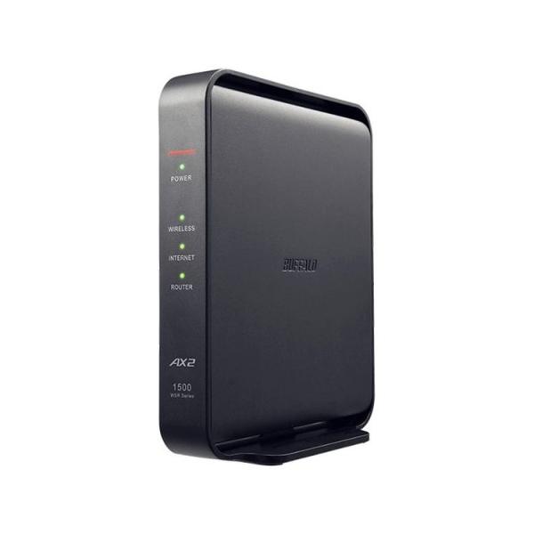 メーカー：バッファローJAN：4981254069028型番：WSR-1500AX2L/D■商品説明■●5GHz最大速度1201Mbpsの高速通信規格11ax（WiーFi6）に対応！●まとめて設定を移せる「スマート引越」対応■仕様■・サイズ...