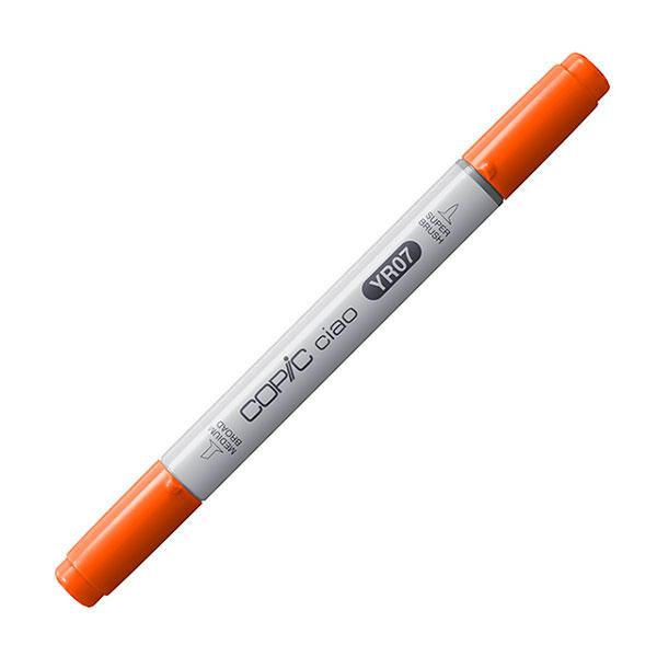 色番：Cadmium Orange カドミウム・オレンジ YR07金属元素「カドミウム」が呈する鮮やかな橙色をイメージ。※実際にカドミウムは使用していません。本数：1本成分　アルコール染料インクデザイン、イラスト、アートなどジャンルを問わず...