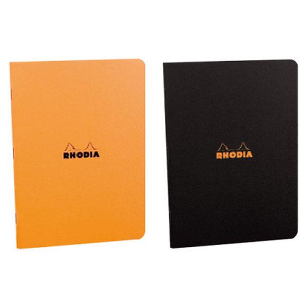 ロディアのホチキス留めノート。ブロックロディアの機能とデザイン性はそのままに、ノートブックスタイルで展開するクラシックシリーズのノートです。表紙はブロックメモ同様、ロディア独自の撥水加工が施されています。シンプルでシーン選ばず使いやすいホチ...
