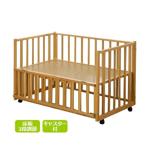 中古品販売（清掃・動作確認済み）サークルベッドベーシック　サイズ外寸：約W1244×D744×H812mmサイズ内寸：約W1200×D700mm本体重量：18.1kg４輪キャスター付き対象年齢：新生児〜2才頃（体重20kg以下）ベーシックタ...