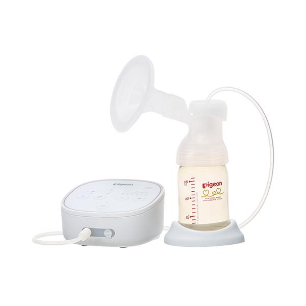 スペック●メーカー：ピジョン●電源：DC12V（ACアダプター）●寸法：（電動部）高さ62ｘ幅114ｘ奥行114mm●重量：約290g（バッテリー非装着時）◆ボトルキット（販売品）1つ付属しております。　両胸搾乳をご希望の場合別途ボトルキッ...