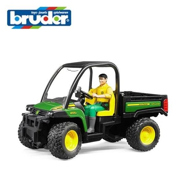 商品説明：ジョンディアー社のマルチトラックと専用のユニフォームを着た作業員のセット。小さな車体に4WD、50馬力の性能を搭載し、ビーチ、雪道、山道、施設内など幅広いフィールドに対応できる。商品サイズ：226×113×140（mm）本体重量：...