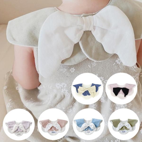 吸水性と肌ざわりにこだわった、とっても可愛いスタイです。おしゃれなデザインで、おでかけにもピッタリ！赤ちゃんの可愛らしさが際立つこと間違いなしです。【もこもこ天使スタイ】　洗濯しても縮みにくく、　乾きやすい生地を使用しています。　2枚仕上げ...