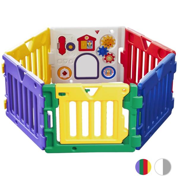 ミュージカルキッズランドDX2●サイズ：　パネル1枚：約 幅71×奥行き5×高さ56cm　長方形：約 幅141×奥行74×高さ56cm　六角形：約 幅130×奥行110×高さ56cm●重量：9.6kg●素材：ポリエチレン、ABS樹脂、ポリプ...