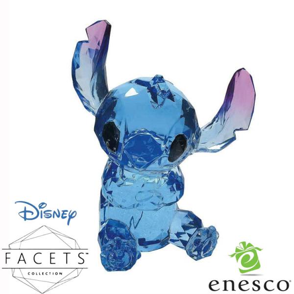 Facets Disneyからスティッチのアクリルフィギュアが登場。高さ約15センチのビックサイズのアクリルフィギュアは、まるでクリスタルをカットしたかのような高品質な仕上がりになっています。煌びやかなブルーの色合いが目を引くスティッチは、...
