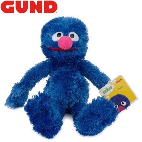 【GUND（ガンド）】1898年創立のアメリカを代表するテディベアとソフトトイメーカーで、アメリカのどの家庭でもGUND社のぬいぐるみが1個はあると言われているほど、たいへん人気のあるブランドです。セサミストリートシリーズから、グローバーの...