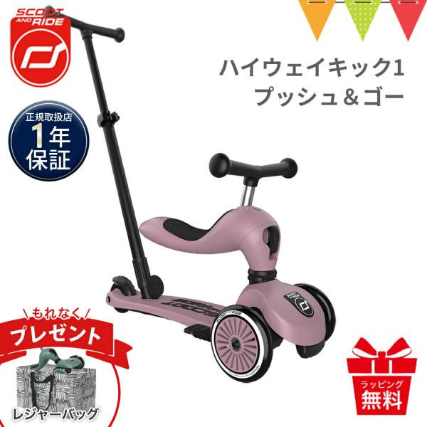 人気No.1アイテム ハイウェイキック1から新シリーズが登場！待望のプッシュバーが標準装備となり、よりお出かけを楽しめるようになりました。