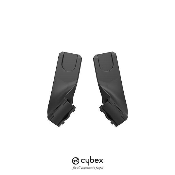 カーシートアダプターを装着してベビーシートの取付けもワンタッチ。車でのお出かけがもっと楽しく、もっと便利に。エイトン・エイトンQ・クラウドQ・クラウドZ i-Size用