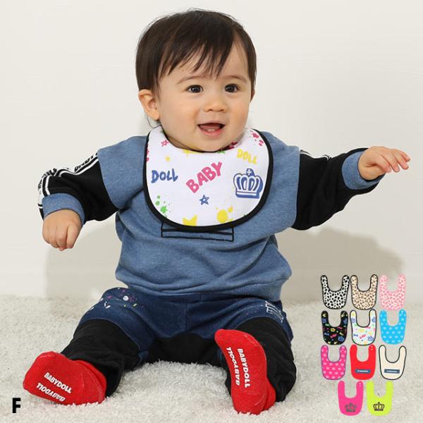 BABYのマストアイテム！よだれかけとしてはもちろん、コーデをおしゃれに彩るスタイはリバーシブルタイプが一押し★10色の中から選べるカラー展開が魅力♪ギフトの買い足しやまとめ買いにもおすすめです◎ベビーサイズ 男の子 女の子 ベビー雑貨 ベ...