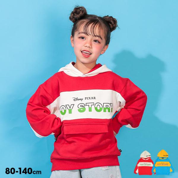 下半分が張り付けになった立体的なロゴデザインが目を惹くパーカー★ポップな配色とフロントの大きめポケットも可愛くてストリート感満載♪程よい肉感が心地よい裏毛素材はパイル状で吸汗性が良く、長いシーズン着まわしやすい◎こなれ感のあるデイリーコーデ...