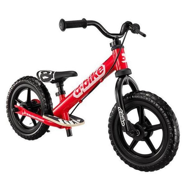 ☆自転車の練習にも最適な「2歳からのチャレンジバイク」☆軽量で足付きがよいアルミ製の低床フレーム。☆お子様の弱い握力でも操作しやすい「イーズィーブレーキ」採用。☆スケボー風フットデッキで自転車のペタルに足を載せる練習もできます。☆オフセット...