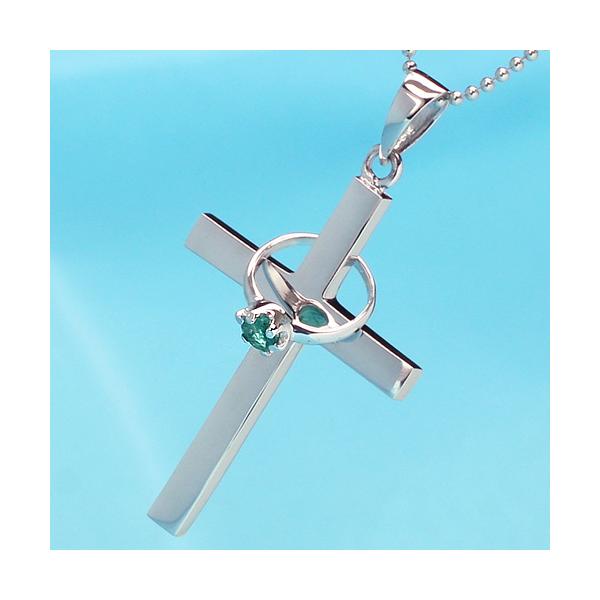 「こんなのが欲しかったの〜！」と多くの方から御好評をいただいております。クロスモチーフとミニリングのコンビが新しいペンダントです♪いつまでも大切にお使いいただけるよう、飽きの来ないデザインにしました。シンプルなので、ペアなアイテムとしてもお...