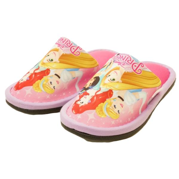★プリンセスのスリッパ★かかと部分には足が痛くないようにクッション入り★主素材/ポリエステル★適応サイズ/18〜20cm程度★発売元/ニッポンスリッパ株式会社子供用スリッパ キッズ用スリッパルームシューズ 室内履き キャラクター