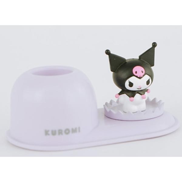 ★ミニフィギュアが付いた歯ブラシスタンド★毎日の洗面時に可愛いキャラクターが癒してくれます。★歯ブラシスタンド以外にも、　デスクでのペン立てや印鑑立てにもご活用いただけます★製品サイズ・本体/W65×D37×H25(mm)・穴の直径/約1....