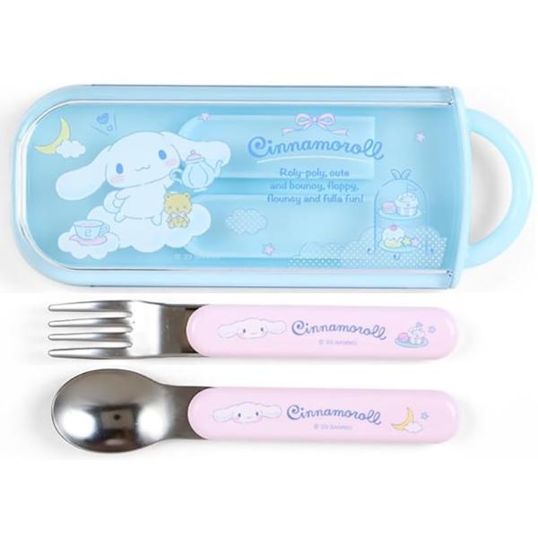 ★抗菌素材バクテキラー使用★幼稚園、保育園、遠足にも大活躍〜　可愛いお弁当箱とお揃いで揃えてもＧＯＯＤ！★好きなキャラクターのランチグッズならお昼の楽しみ倍増★フタはスライド式なので小さなお子様も空けやすーい★スプーン、フォークの2点セット...