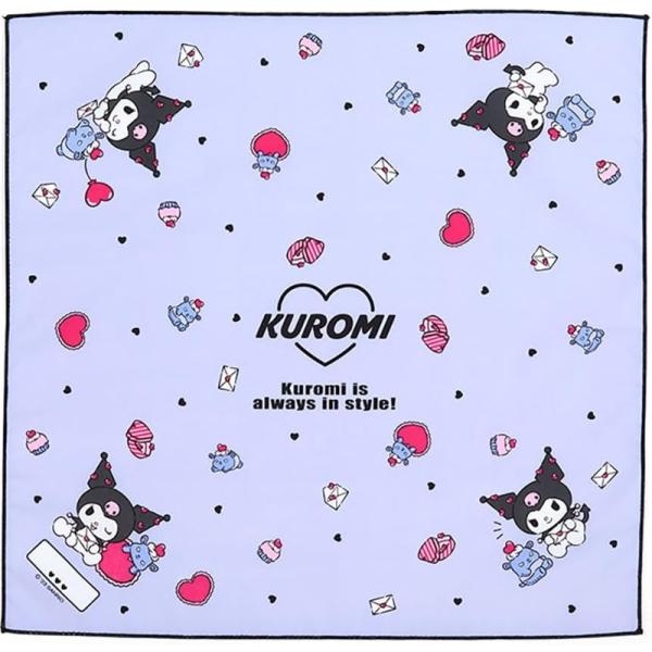 ★キャラクターランチクロス★お弁当箱包みに。お弁当箱敷きに。★名前が書き込める、お名前スペース付き★素材/ポリエステル65%、綿35%★製品サイズ/約43×43cm★日本製★発売元/株式会社サンリオ