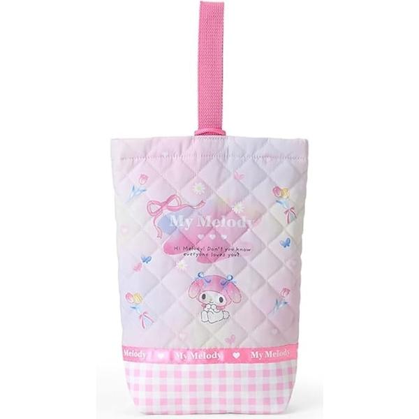 ★キャラクターシューズケース★内側にお名前タグ付き★材質・表地/ポリエステル・中わた/ポリエステル・裏地/ポリエステル★製品サイズ(約)/よこ約22cm×たて28cm★中国製★発売元/株式会社サンリオ女の子 シューズ入れ シューズケースシュ...