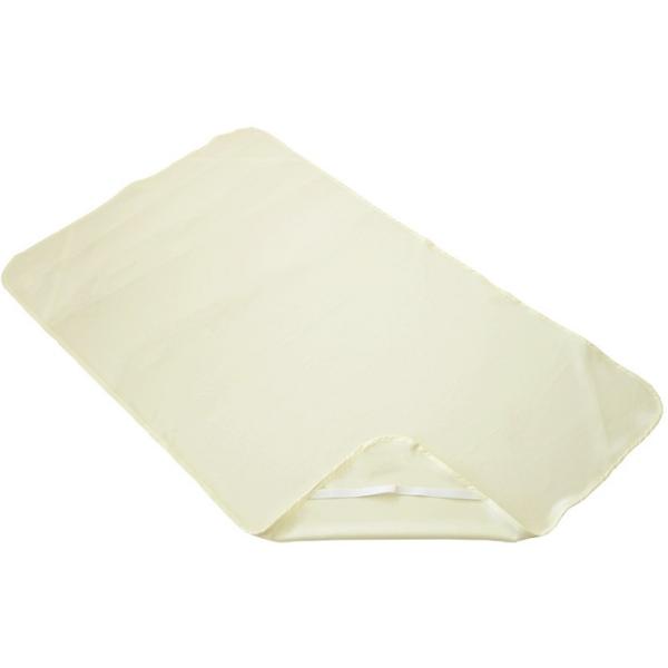 ★おねしょや汗の染み込みをストップ！★キルトパッド(別売り)と合わせて、敷布団の上に敷いて　フィッティングシーツ(別売り)でカバーすることにより　寝汗やミルクの吐き戻しなどでの敷布団の汚れを防止！★ご家庭で丸洗いＯＫで清潔！★裏面四隅ゴム付...