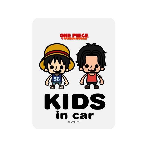 ★デザインはあのPansonWorksによるアレンジで、　かわいく仕上がっています。　ワンピースファンにプレゼントも良いですね★外側から貼れるステッカーでスモークガラス車にも最適★耐水、対光性のある塩ビ素材のステッカーです★セーフィティサイ...