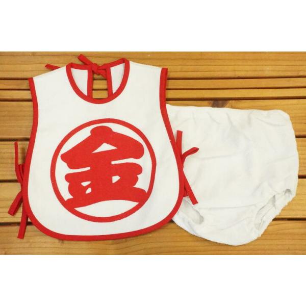 ★はだか　だいすき赤ちゃんの丸金エプロンスーツ　むかしながらの丸金グッズで　ワクワク金太郎気分になろう！！★サイズ/70〜80cmくらい★品質/綿100％★日本製初節句 記念撮影 記念写真 成長記録こどもの日 子供の日 まるきん端午の節句 ...