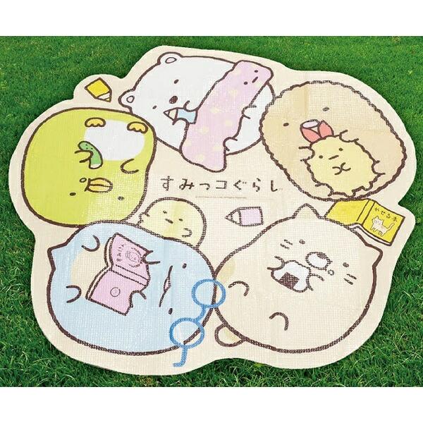 ★子供用のレジャーシート★コンパクトにたためて子供用リュック　にもぴったり！★ポリプロピレン、発泡ポリエチレン　アルミ蒸着フィルムの3層構造　本商品は若干のクッション性があります★サイズ/約94cm×97cm★材質・本体/ポリプロピレン、発...