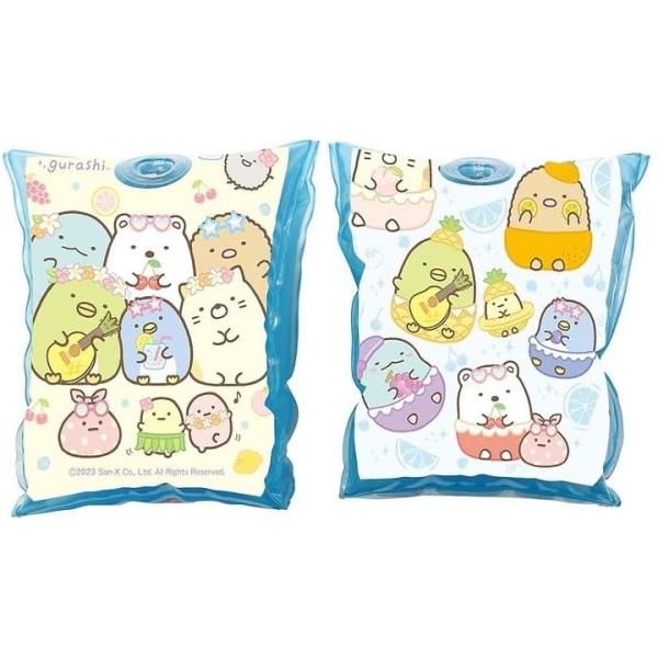 ★お子様の腕に通して使用する遊泳補助具です★アームリングはお子様の両腕の付け根に、　装着することで肩から上、　頭が沈まないようにする為の浮具です。　水泳の練習やレジャーでの溺れ防止にお使い頂けます★適応年齢/1.5歳〜6歳頃★材質/塩化ビニ...