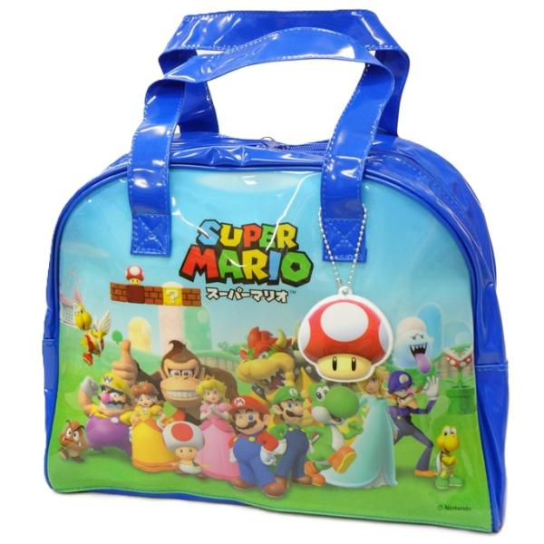 ★キャラクタービーチバッグ★ボストンタイプで収納タップリ★サイズ(約)/幅32cm×高さ26cm×厚み8.5cm★素材/塩化ビニル(PVC)★中国製★発売元/株式会社サンアート※製品サイズに個体差がございます　ご了承ください※工場仕上げ時の...