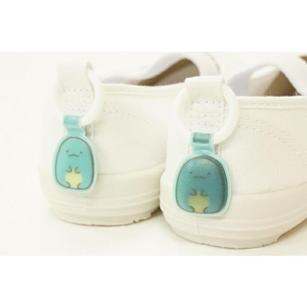 ★自分の靴がひとめでわかる　ライトに反射するリフレクター素材★靴や上履きバレーシューズなどの　かかとのループ部分に　リングを取り付けて使用します★裏面には名前も書くことができます★サイズ/リング部分含む全長約4.5cm★材質/非フタル酸塩ビ...