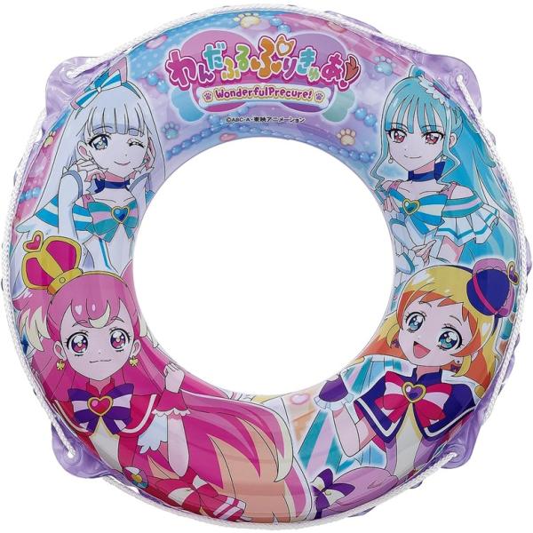 ★大好きなキャラの浮き輪で楽しく遊ぼう！★かんたん空気栓　空気の出し入れをしやすい新構造空気栓★ロープ付き★空気注入後の内周/85〜90cm★対象年齢/3歳〜★胸囲の目安/58cmくらい★材質/塩化ビニル樹脂、ポリプロピレン★発売元/株式会...