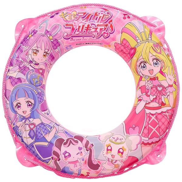 ★大好きなキャラの浮き輪で楽しく遊ぼう！★かんたん空気栓　空気の出し入れをしやすい新構造空気栓★ロープ付き★空気注入後の内周/80〜85cm★対象年齢/3歳〜★胸囲の目安/56cmくらい★材質/塩化ビニル樹脂、ポリプロピレン★発売元/株式会...