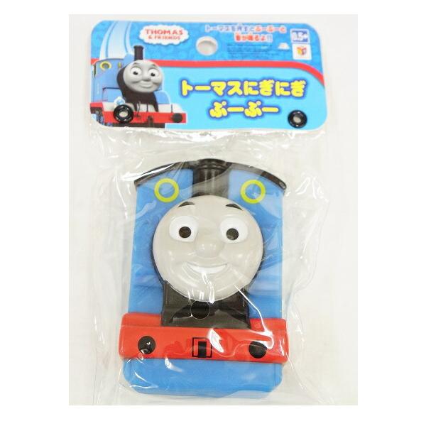 ★トーマスの顔を押すとピーと音がします　笛部分に水が入った時にはよく乾燥してお使いください★サイズ約/7cm×10cm×4cm★材質/PVC★中国製★発売元/株式会社尾上萬【トーマス】