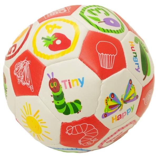 ★ふわふわ♪やわらかボールです。★サイズ/直径約14cm★対象年齢/1.5歳以上★材質/外側・・PVC、中綿・・ポリエステル★中国製★販売元/株式会社尾上萬※中綿の入り具合によって歪んで見える事があります　気になる場合には形を整えて使用して...