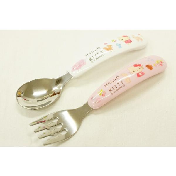 ★子供用スプーン・フォークの2点セット★麺が落ちにくい凸凹形状★握りやすい太目の立体グリップ★すくいやすく食べやすい薄めの先端★製品サイズ/4枚目画像参照願います★材質・金属部分/ステンレス銅・持ち手部分/ABS樹脂★中国製★製造元/スケー...