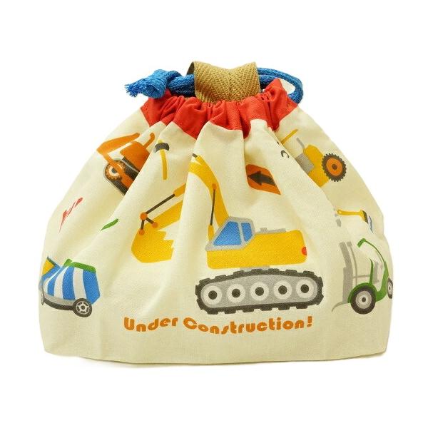 ★お弁当箱を入れるのに便利な巾着袋★小物入れや小分け袋など用途の幅広い製品です★製品サイズ(約)/29cm×16.5cm×12cm★素材/綿100％★日本製★発売元/スケーター株式会社