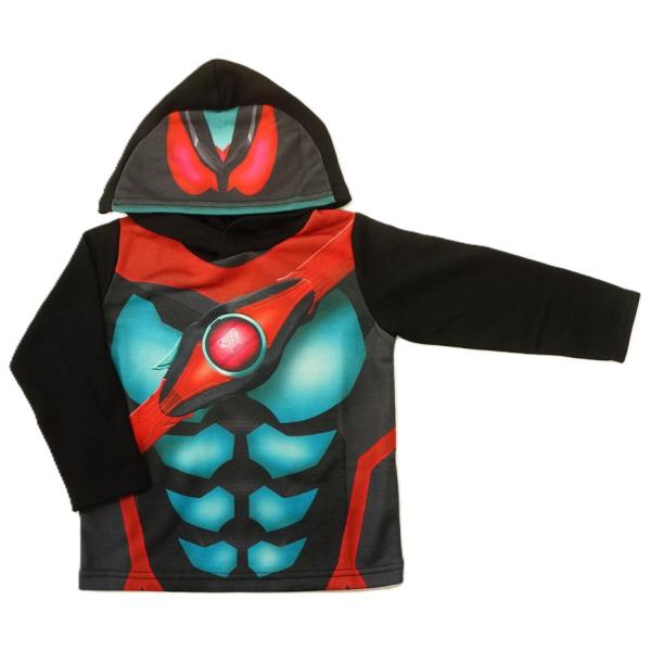 ★男の子大好き！仮面ライダーシリーズの子供服 仮面ライダーガヴの後番組は 仮面ライダーゼッツKAMEN RIDER ZEZTZ「彼の夢は、世界を救うためのミッション」前面いっぱいのなりきりプリント柄がカッコいい仮面ライダーゼッツにへんしん！...