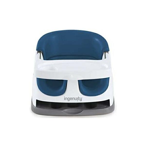 ★新バックル(10枚目画像参照)対応品となりますが　掲載画像の一部に旧バックルが写っております　ご容赦願います★赤ちゃんの成長にあわせて色々な場面で活躍する万能な、　お食事用チェア、ブースターシートです。★大人用の椅子に置いても、床に置いて...