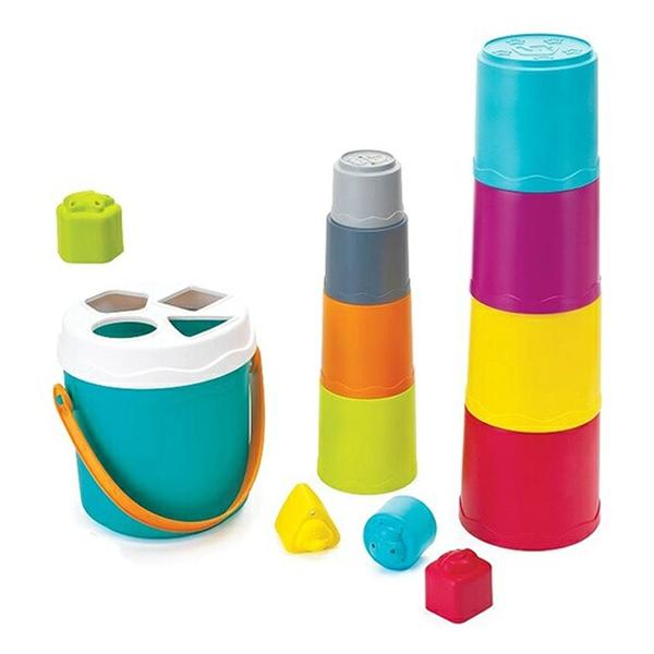 ★fantinoインファンティーノ　子育てをおしゃれに楽しもうをコンセプトに　お母さんと赤ちゃんのスキンシップを　科学した活動的で明るいデザイン・カラフルな　色使いの製品づくりをしている　アメリカ生まれのブランドです★つみかさねカップ＆ソー...