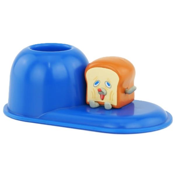 ★ミニフィギュアが付いた歯ブラシスタンド★毎日の洗面時に可愛いキャラクターが癒してくれます。★歯ブラシスタンド以外にも、　デスクでのペン立てや印鑑立てにもご活用いただけます★製品サイズ・本体/W65×D35×H24(mm)・穴の直径/約1....