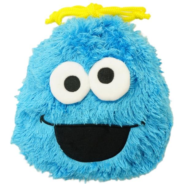 ★表はやわらかなぬいぐるみのようなふわふわ素材、　しっかり素材の裏地付き★お弁当箱などを入れるのに便利な巾着袋★小物入れや小分け袋など用途の幅広い製品です★製品サイズ(約)高さ約19cm×幅18cm(平置き時)　耳など含まず★素材/ポリエス...