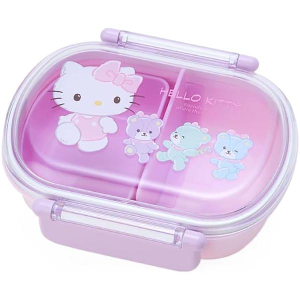 ★抗菌素材バクテキラー使用★油汚れが落ちやすいクリンベル加工★幼稚園、保育園、遠足にも大活躍〜♪♪　お箸とお揃いで揃えてもＧＯＯＤ！　仕切り付きでご飯とおかずが分けられます☆★商品サイズ/148mm×123mm×56mm★材質・フタ/AS樹...