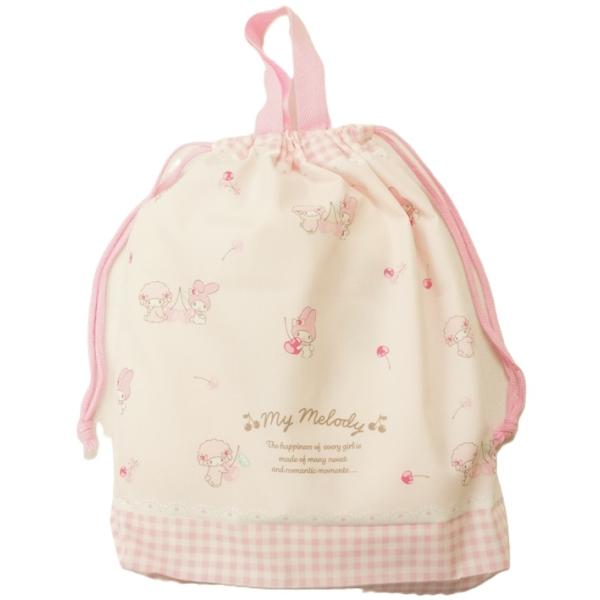 ★大き目の巾着袋、持ち手付きなので　手提げバッグとしてもOKです。　体操着袋 体操着入れ シューズ入れ　シューズバッグとしても。★裏地付き★名前が書けるタグ付き★素材/綿・アクリル・ナイロン★製品サイズ(約)/W31×H32cm(底面24×...