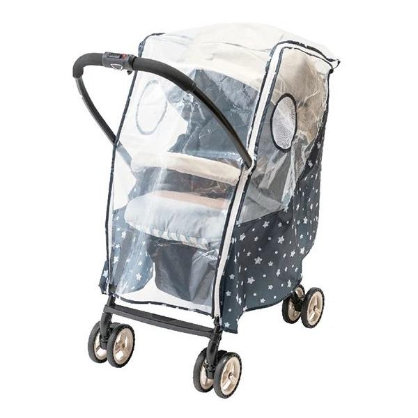 ★A型・B型・ベビーバギーにお使いいただけます★雨や風からBabyを守る★ほとんどのベビーカーに取付けできます。　画像で形状をお確かめの上でご購入願います。★材質/PEVA、ポリエステル★商品サイズ/掲載画像参照願います★原産国/中国★発売...