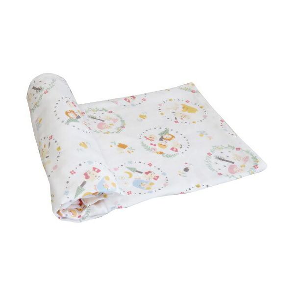 ★サンリオのやさしい色味のおくるみです。★綿100％のガーゼを使用。　通気性、吸湿性、保温性に優れ夏は涼しく、　冬は適度に暖かいオールシーズンの素材です。★赤ちゃんの肌にも安心なやわらかい触り心地。★赤ちゃんをくるみやすい、正方形型。★しっ...